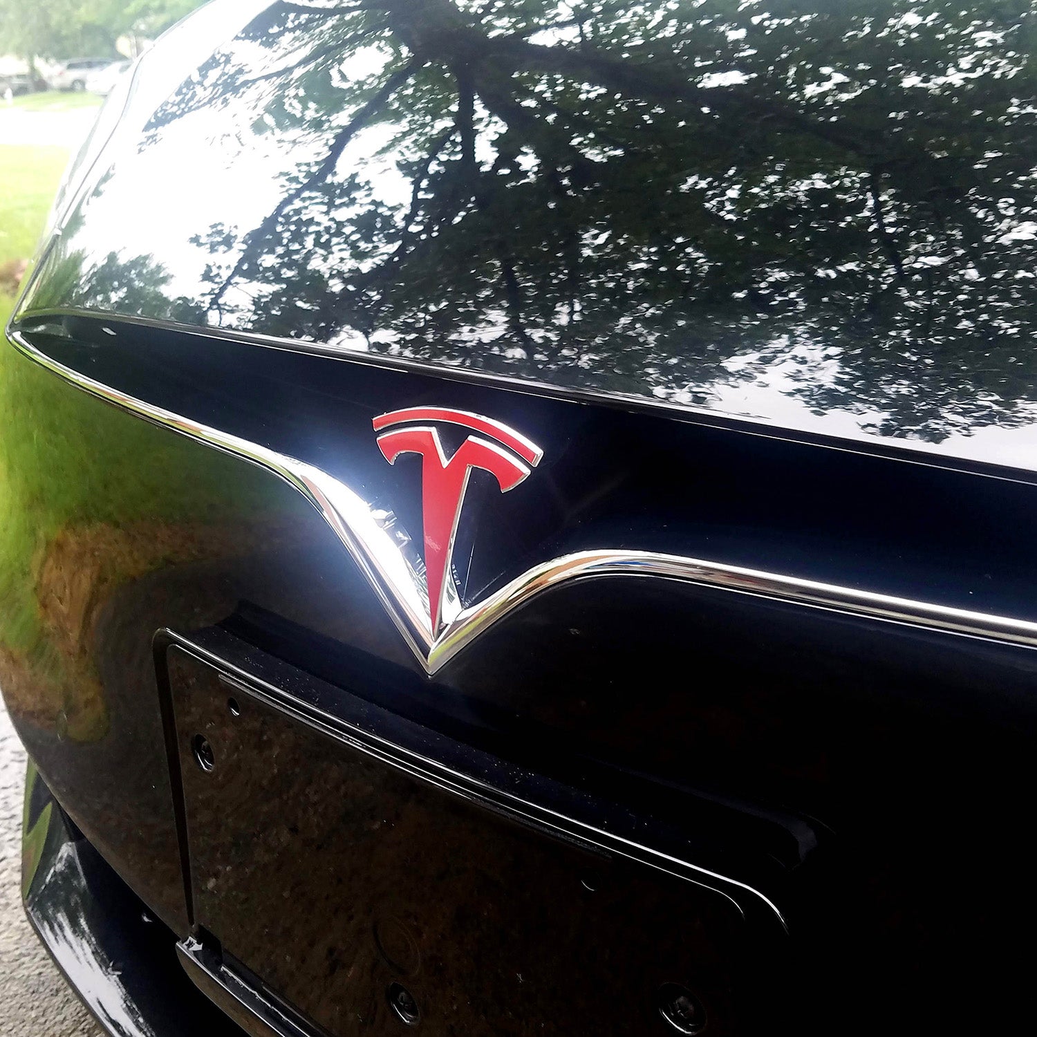 Model S Frunk Logo Decal – EV Wraps